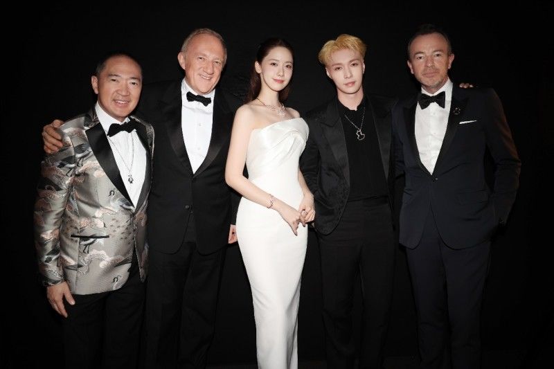 星光蹁跹，Qeelin携张艺兴、林允儿 荟萃2024年度开云“跃动她影”官方晚宴【图】_乐活资讯_乐活_太平洋时尚网